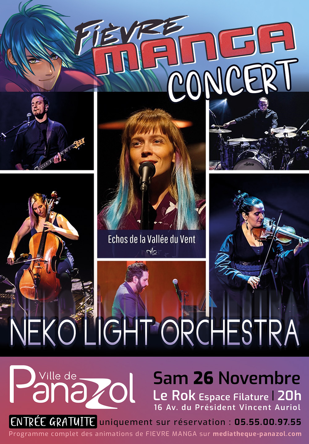Fièvre manga – Concert du Neko Light Orchestra « Echos de la vallée du ...